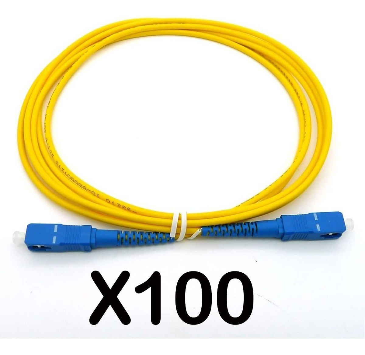 Patch Cord Fibra Optica Sc/upc Sm 2 Mts 2 Mm X100 Unid – Todoconectores