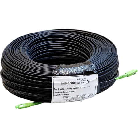 Patch Cord Dro Fibra Optica Conectorizado Sc/apc X50 Mts – Todoconectores